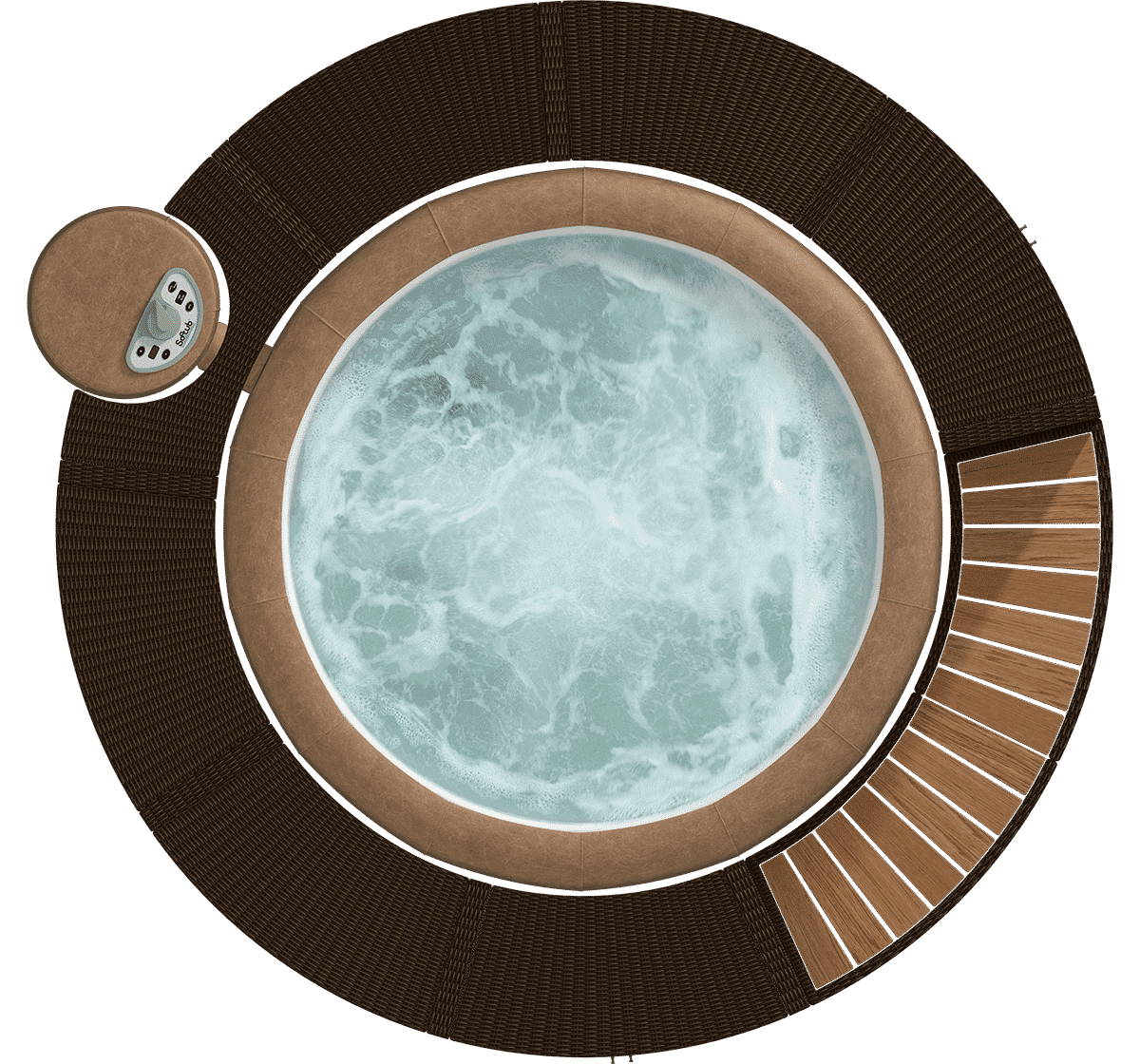 Softub Whirlpool • Modell Legend • nicht aufblasbar auch im Winter!