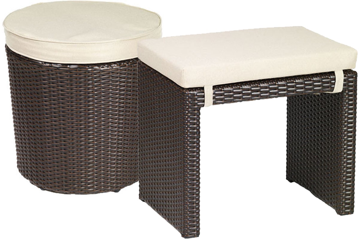 Polyrattanumrandung • Softub Whirlpools