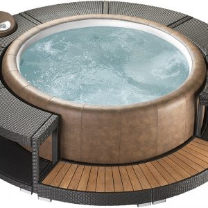 Polyrattan Stepper • Softub Whirlpools
