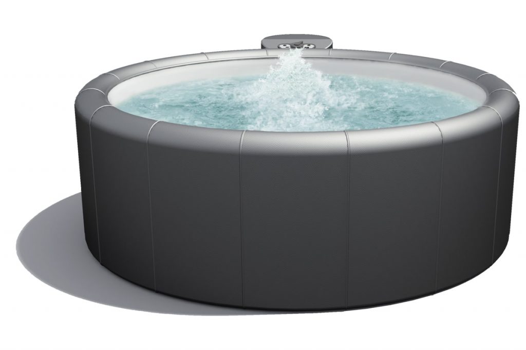 Edelstahl-Stauseeholz Umrandung • Softub Whirlpools